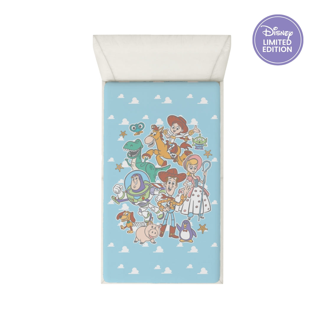 Bamboo Woven Single Fitted Sheet - Disney Toy Story – Friends of Sally