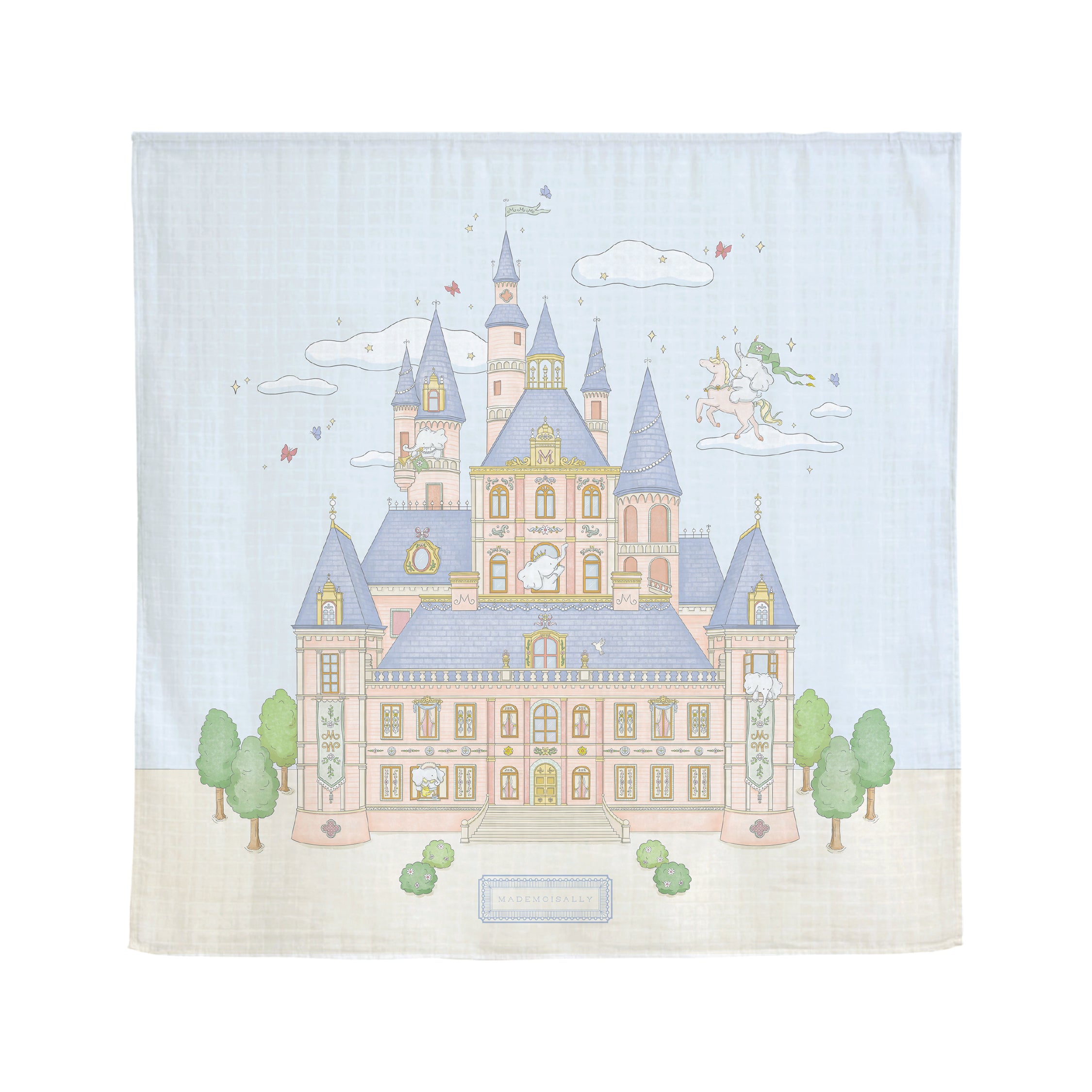 Muslin Swaddle Castle - Mademoisally – Friends of Sally